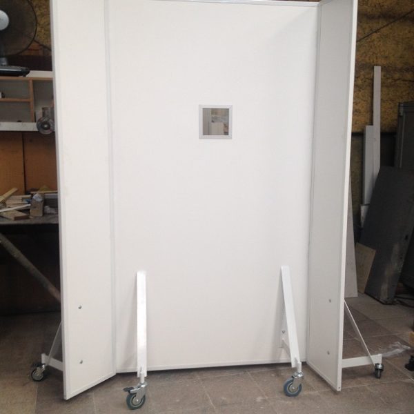 Biombos Plomados | PROTECCION RADIOLOGICA LTDA